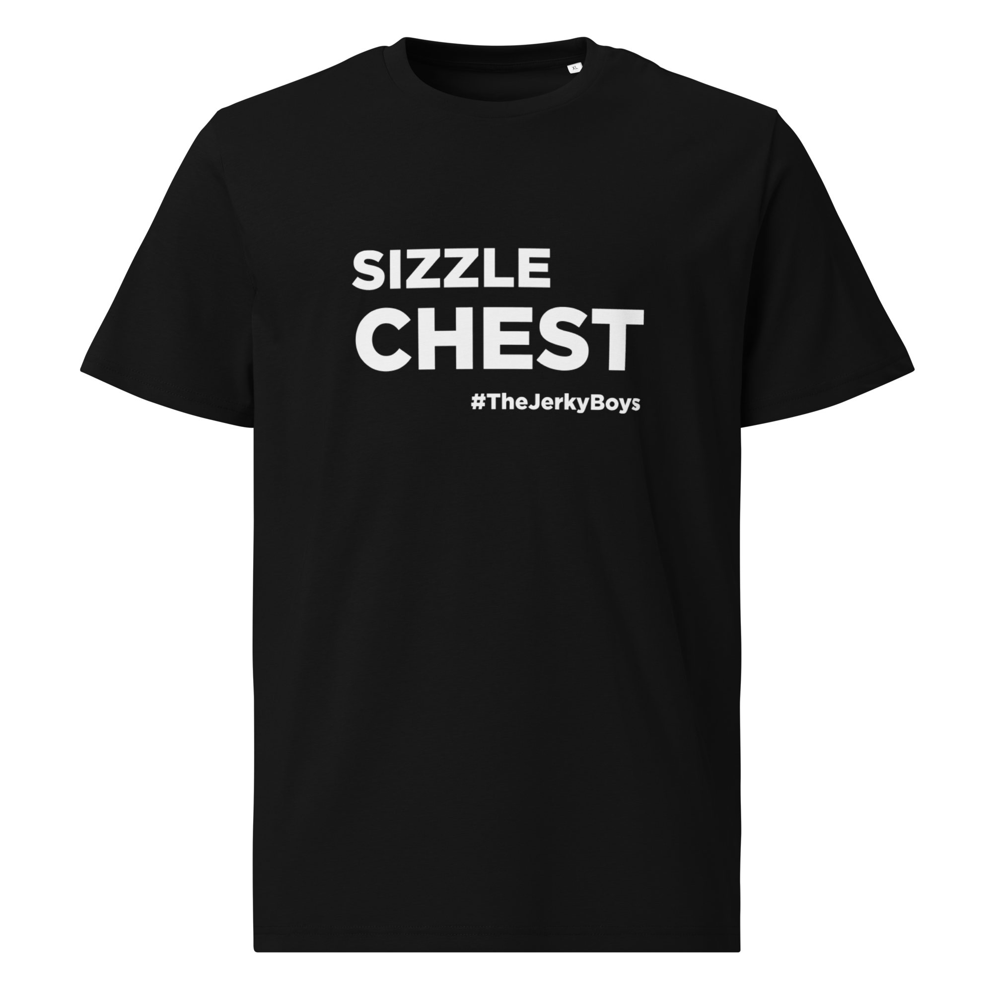 Celebrate Classic Comedy with Our Sizzle Chest T-Shirt Celebrate Classic Comedy with Our Sizzle Chest T-Shirt